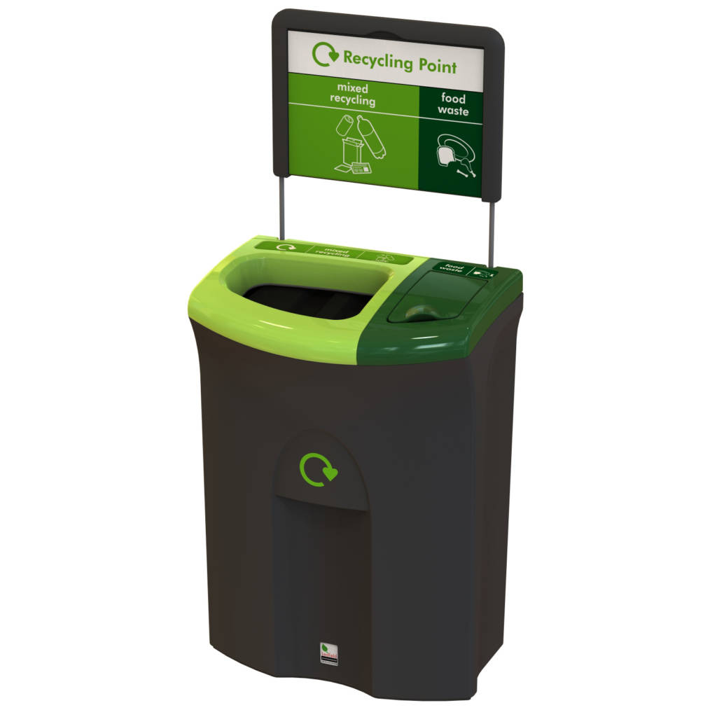 Meridian Office Recycling Bin 110 | Leafield Environmental