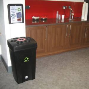 Envirocup Cup Bin & Liquids Reservoir | Leafield Environmental Ltd