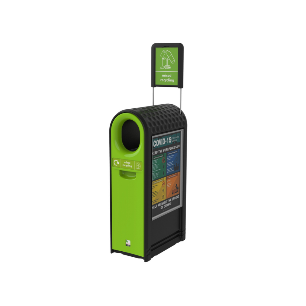 EcoArc External Recycling Bin | Leafield Environmental