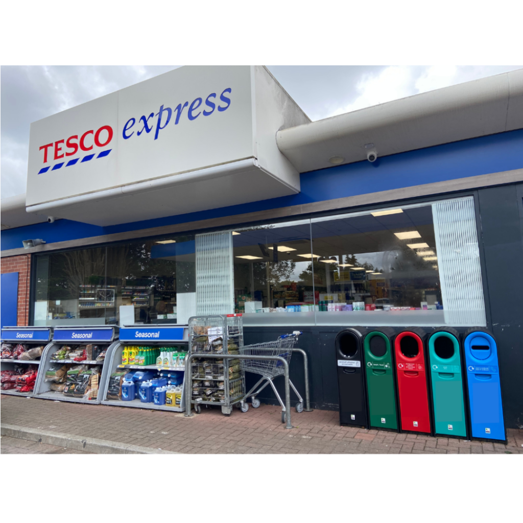 EcoArc External Recycling Bin | Leafield Environmental