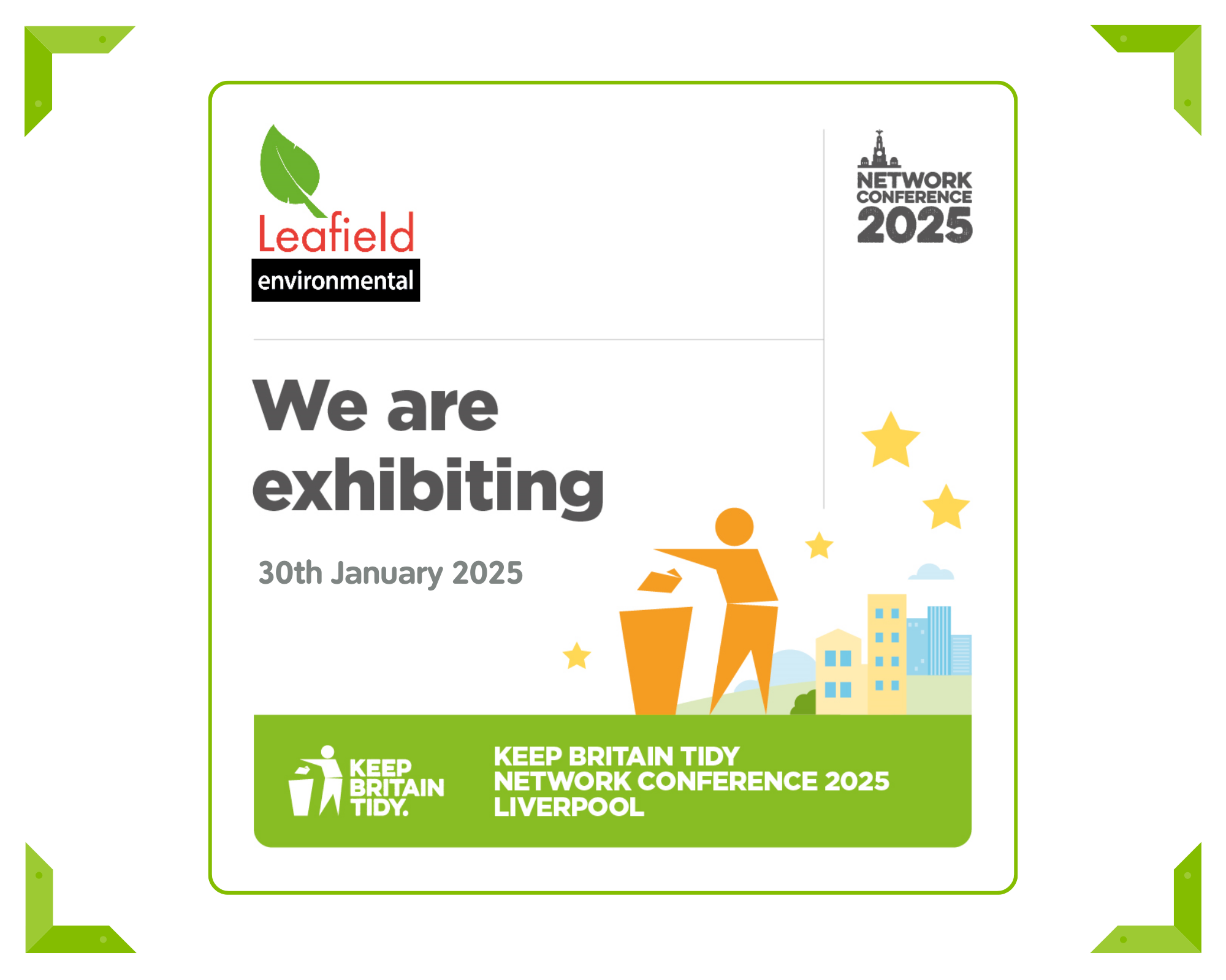 Come and see Leafield's recycling and litter bins at the Keep Britain ...